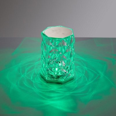 Thehotsale Acrylic Crystal Diamond Rgb Dimmable Led Table Lamp With ...