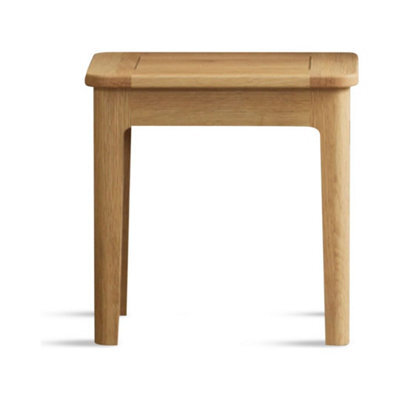 Furniture 48 Sheringham Solid Oak Dressing Table Stool by B&Q | ufurnish.com