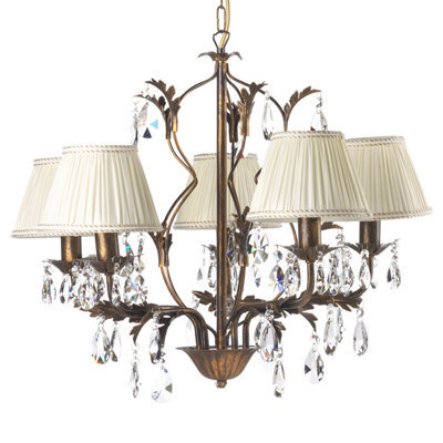 Luminosa Lighting Luminosa Karen Multi Arm Chandelier With Shades ...
