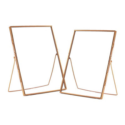 "Nicola Spring Standing Metal Photo Frames - 8"" X 10"" - Rose Gold ...