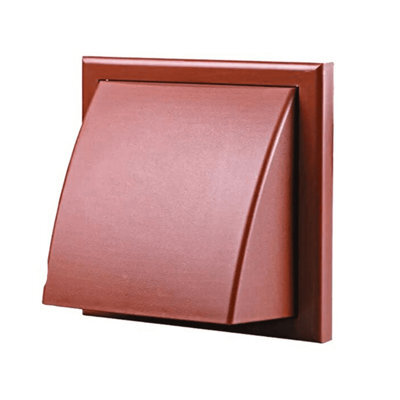 "Airtech-Uk Terracotta Cowl Outlet Grille Wall Vent 100mm/4"" Round ...