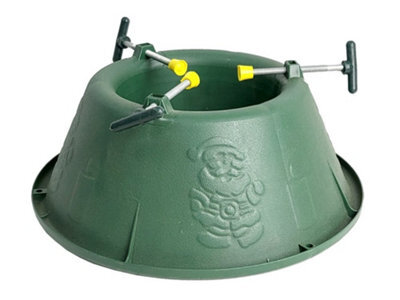 Garden Pride Round Plastic Christmas Tree Stand - The Volcano 6 by B&Q ...