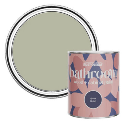 Rust-Oleum Tanglewood Gloss Bathroom Wood & Cabinet Paint 750Ml by B&Q ...