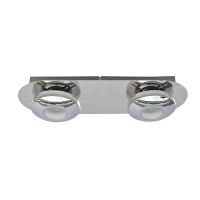 Luminosa Lighting Luminosa Calvin Modern 2 Light Surface Mounted ...