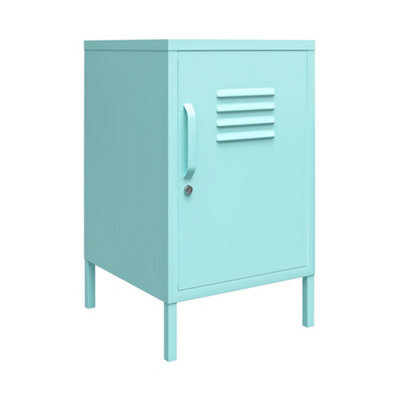 Novogratz Cache Metal Locker Sidetable With 1 Door Mint by B&Q ...