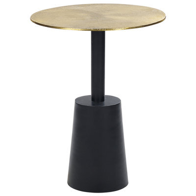 Beliani Modern Side Table Tanami Metal Gold by B&Q | ufurnish.com