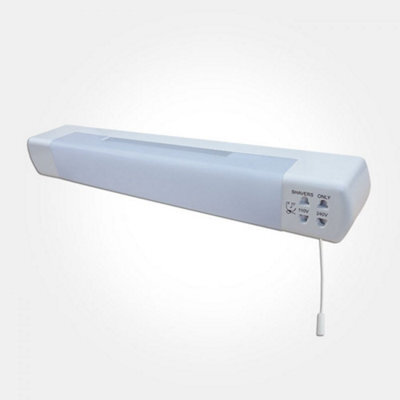 Eterna Lighting Eterna Ledshdvo 6W Led Dual Voltage Shaver Light 3000K ...