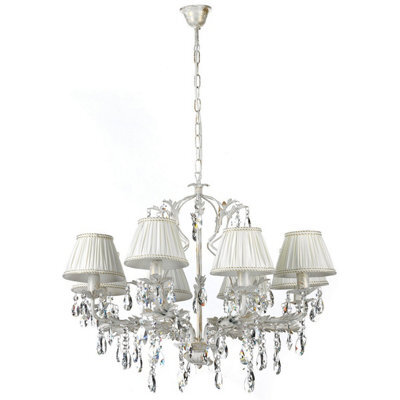 Luminosa Lighting Luminosa Karen 8 Light Multi Arm Chandelier With ...