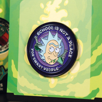 Rick & Morty Limited Edition Pin Badge by B&Q | ufurnish.com