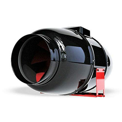 "Blauberg Black Orchid 4"" Twin Speed Hydroponic Inline Fan - Silent ...