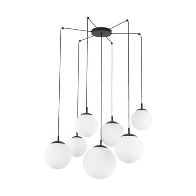 Luminosa Lighting Luminosa Esme Globe Cluster Pendant Ceiling Light ...