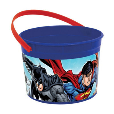 Justice League Superman Party Favour Blue/red/grey (One Size) by B&Q ...