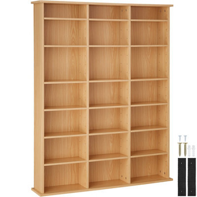 Tectake Shelving Unit Stevie - 21 Compartments, Height-Adjustable ...