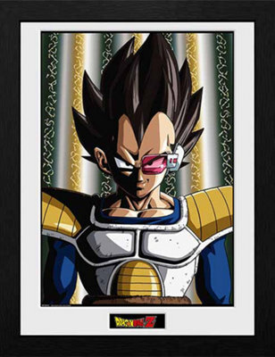 GB Eye Dragon Ball Vegeta 30 X 40Cm Framed Collector Print by B&Q ...