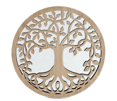 Round Cut Out Tree Of Life Mir by B&Q | uFurnish.com