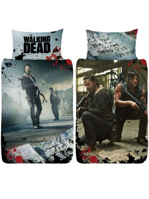 The Walking Dead New World Single Duvet Cover Set by B&Q | uFurnish.com