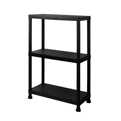 DMD Collective Dmd 3 Tier Heavy Duty Plastic Storage Shelving Unit ...
