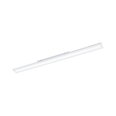 Sleek 1195mm White Led Wall And Ceiling Light - 36W Slim Strip Panel ...