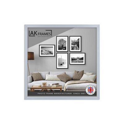 AK Frames 30X30Cm Classic Light Grey Modern Picture Frame - Poster ...
