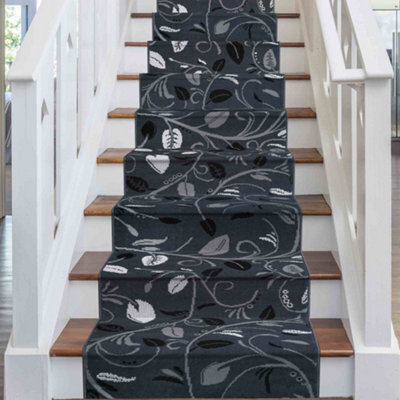 Scroll Stair Runner - Soft & Durable Carpet Runner For Stairs ...