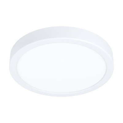 Stylish White Led Wall And Ceiling Light - 210mm Round 16.5W 3000K by B ...