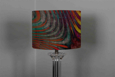 Andrew Lee Psychedelic Print (Ceiling & Lamp Shade) / 45Cm X 26Cm ...
