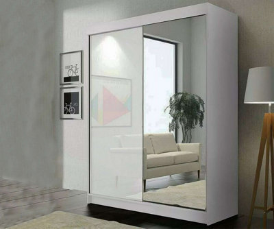 Sliding Wardrobes 4 u LTD Modern High Gloss Sliding Wardrobe With ...