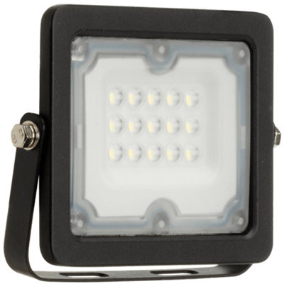 Red Arrow 10W Led Floodlight With Integrated Leds by B&Q | ufurnish.com