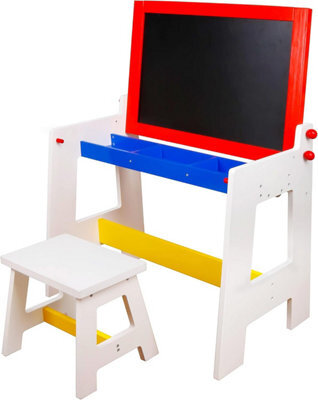 Hygrad Built to Survive Kids Multi-Purpose Study Table & Stool Set With ...
