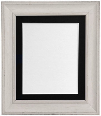 Frames By Post Scandi Pale Grey Frame With Black Mount For Image Size ...