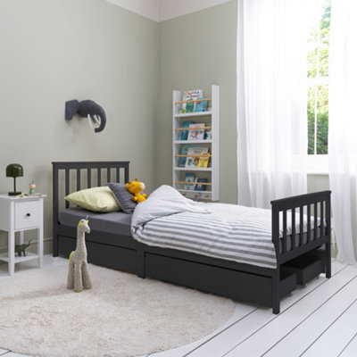 Nöa & Nani Noa & Nani Single Bed 3Ft Frame With 4 Pull Out Storage ...