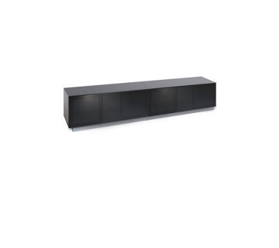 Alphason Element Modular Xl Tv-Stand Black 2500mm by B&Q | ufurnish.com