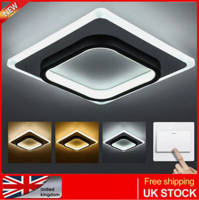 Modern Square Led Ceiling Light With Adjustable White Colour Temp ...