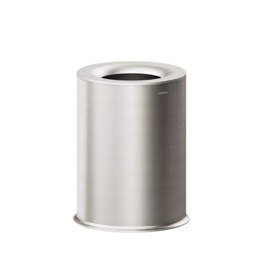Cosmic Waste Bin Matte Stainless Steel Architect Sp (5L) by B&Q ...
