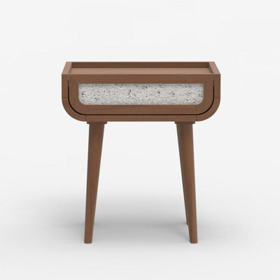 Buttercup Farm Oxy Side Table - Mango Wood/mdf/veneer - L50 X W40 X H55 ...