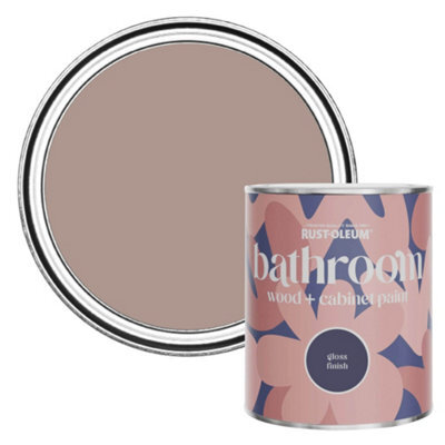 Rust-Oleum Haversham Gloss Bathroom Wood & Cabinet Paint 750Ml by B&Q ...