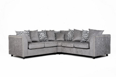 ABC Fabric Corner Sofa 2C2 / Living Room Sofa by B&Q | ufurnish.com