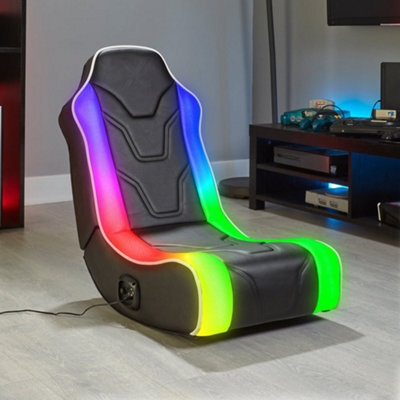 X Rocker Chimera 2.0 Audio Floor Rocker Led Gaming Chair For Kids ...