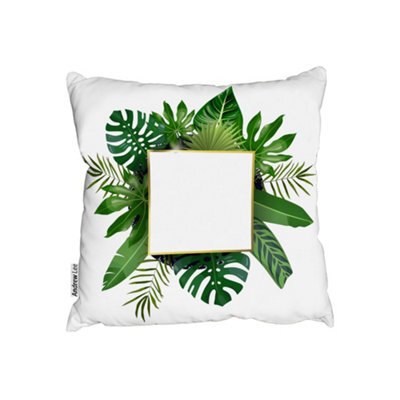Andrew Lee Cushions - Botanical Frame (Cushion) / 60Cm X 60Cm by B&Q ...