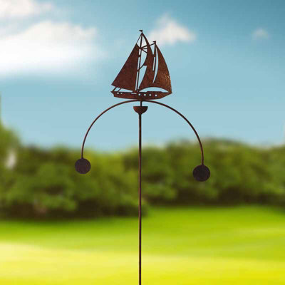 Poppy Forge Sailing Boat Wind Rocker Double Bare Metal/ready To Rust ...