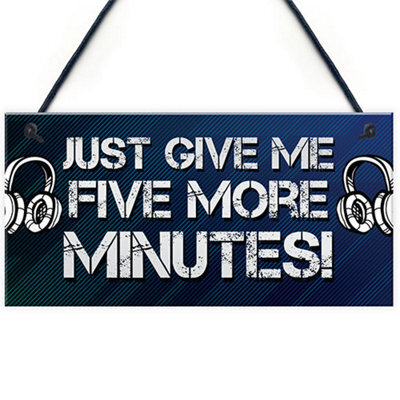 Red Ocean Gaming Bedroom Accessories Room Sign Novelty Birthday Gift ...