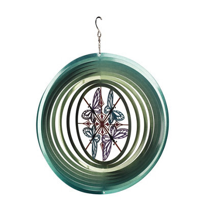Flamboya Butterfly Fantasy Wind Spinner 30Cm by B&Q | ufurnish.com