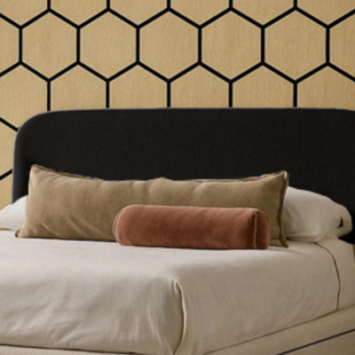 "Urban Textures Luxury 20"" High Velvet Fabric Upholstered Mira Bed ...