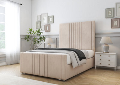 Comfort Beds Royal Sand Naples Bed Frame by B&Q | ufurnish.com