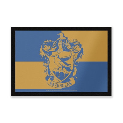 Warner Brothers Official Harry Potter Ravenclaw Household Entrance Mat ...
