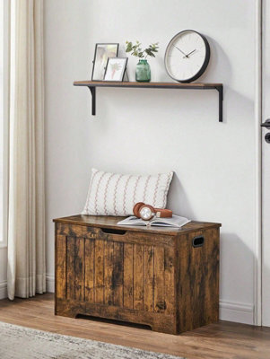 Songmics Vasagle Storage Chest, Storage Bench With 2 Safety Hinges ...