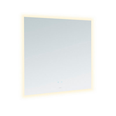 Cosmic Illuminated Bathroom Mirror 80 X 80 Cm, Square by B&Q | uFurnish.com