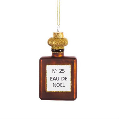 Sass & Belle Perfume Bottle Shaped Bauble by B&Q | ufurnish.com