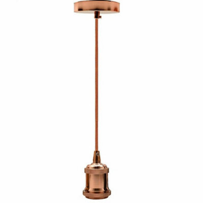 Vintage 3 Core Pendant Light Fitting E27 Lamp Holder For Industrial ...