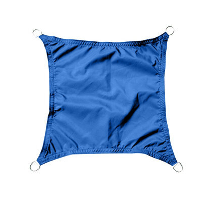 Sundaze 4X4M Square Blue Sun Shade Sail Outdoor Garden Patio Sunscreen ...